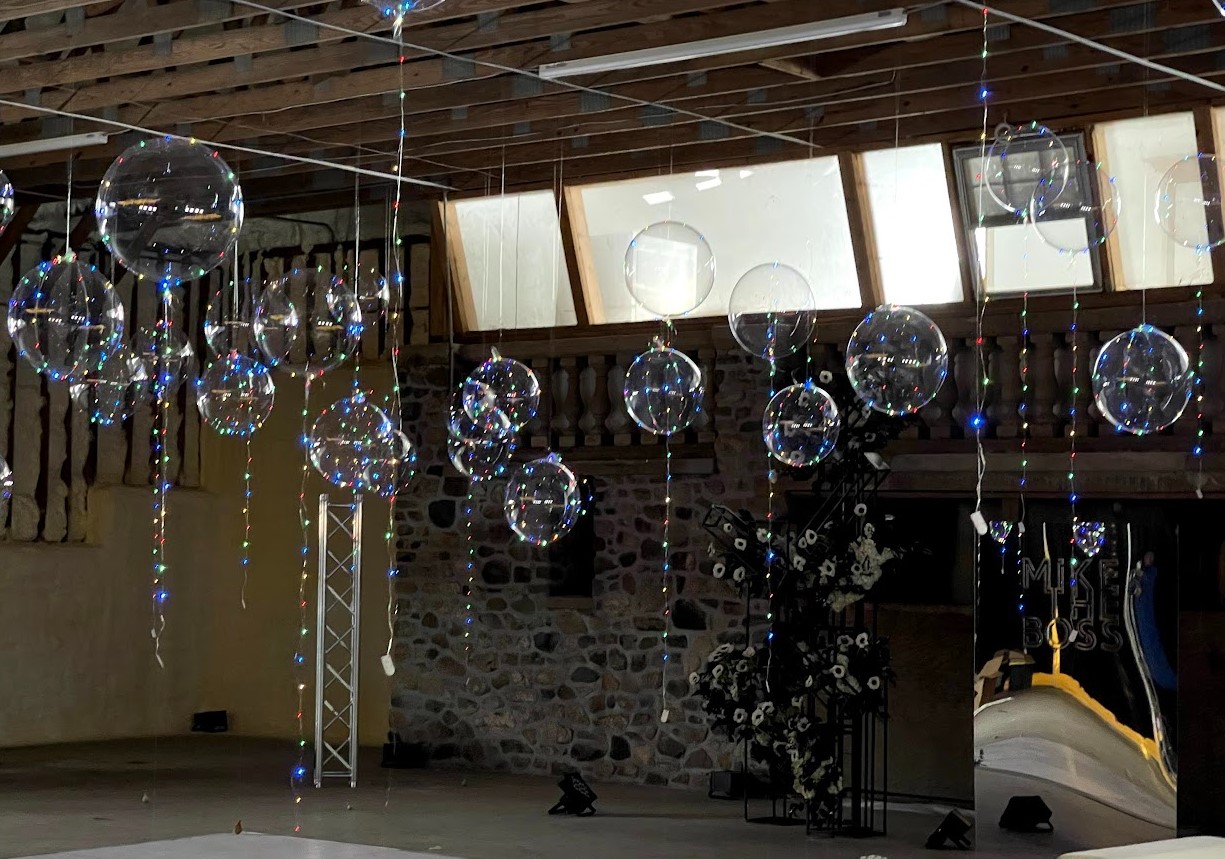 Balloon Ceiling Décor in New Jersey - NJ Balloon Decorator